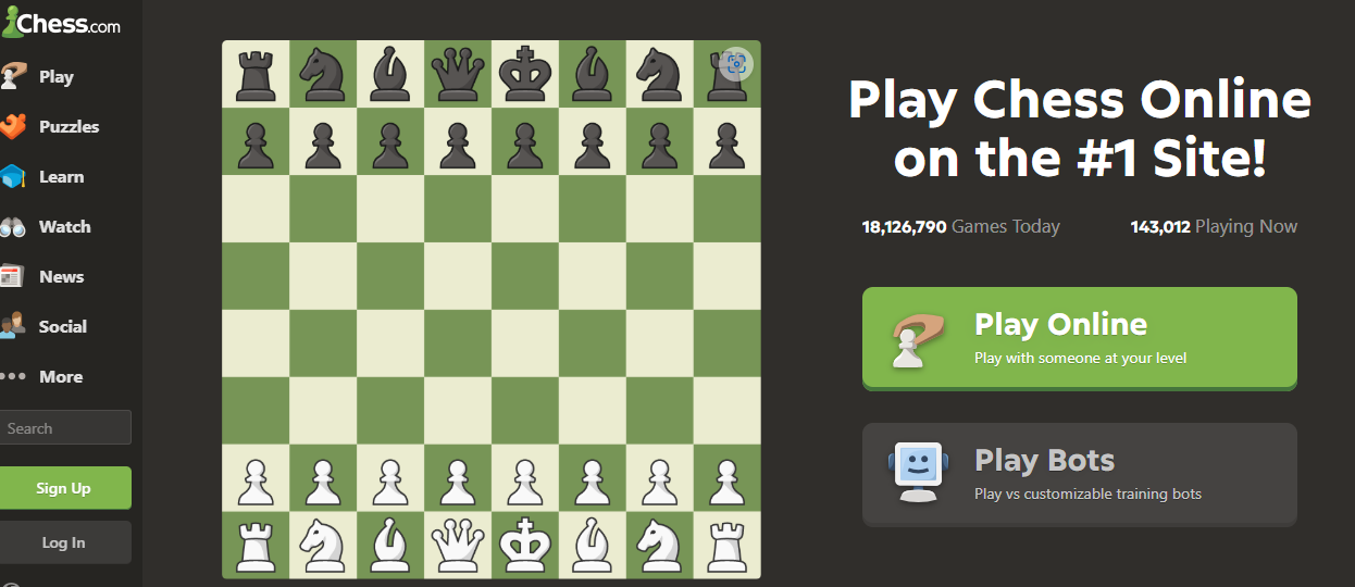 Top 10 Online Chess Game Platforms to learn chess online ...