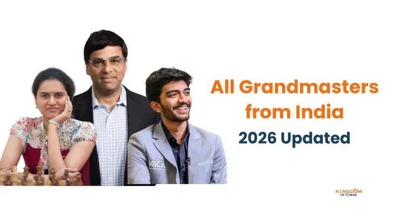 All Grandmasters from India: The Complete List (Updated 2026)